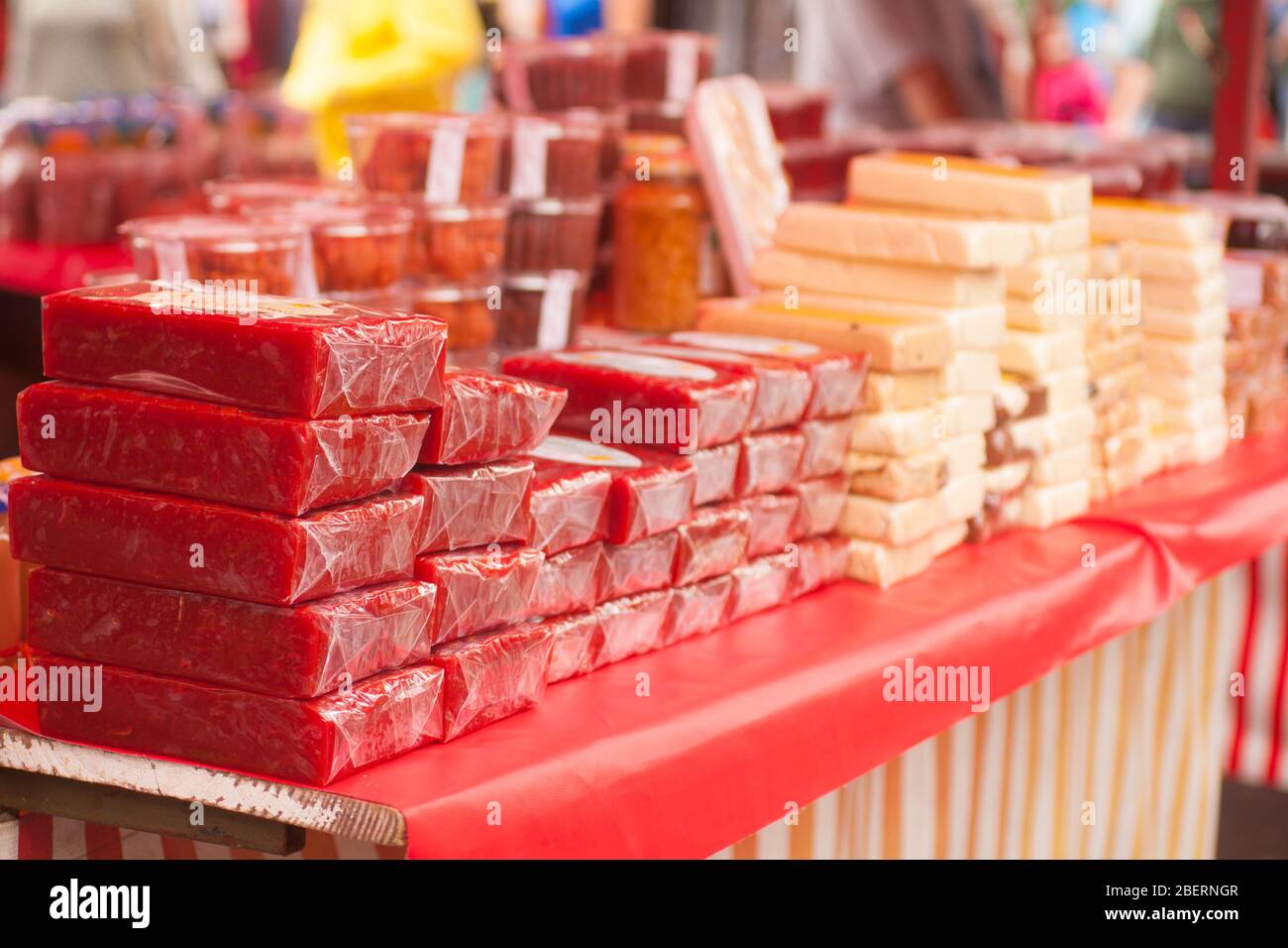 Brazilian dessert romeo juliet goiabada hi-res stock photography and ...