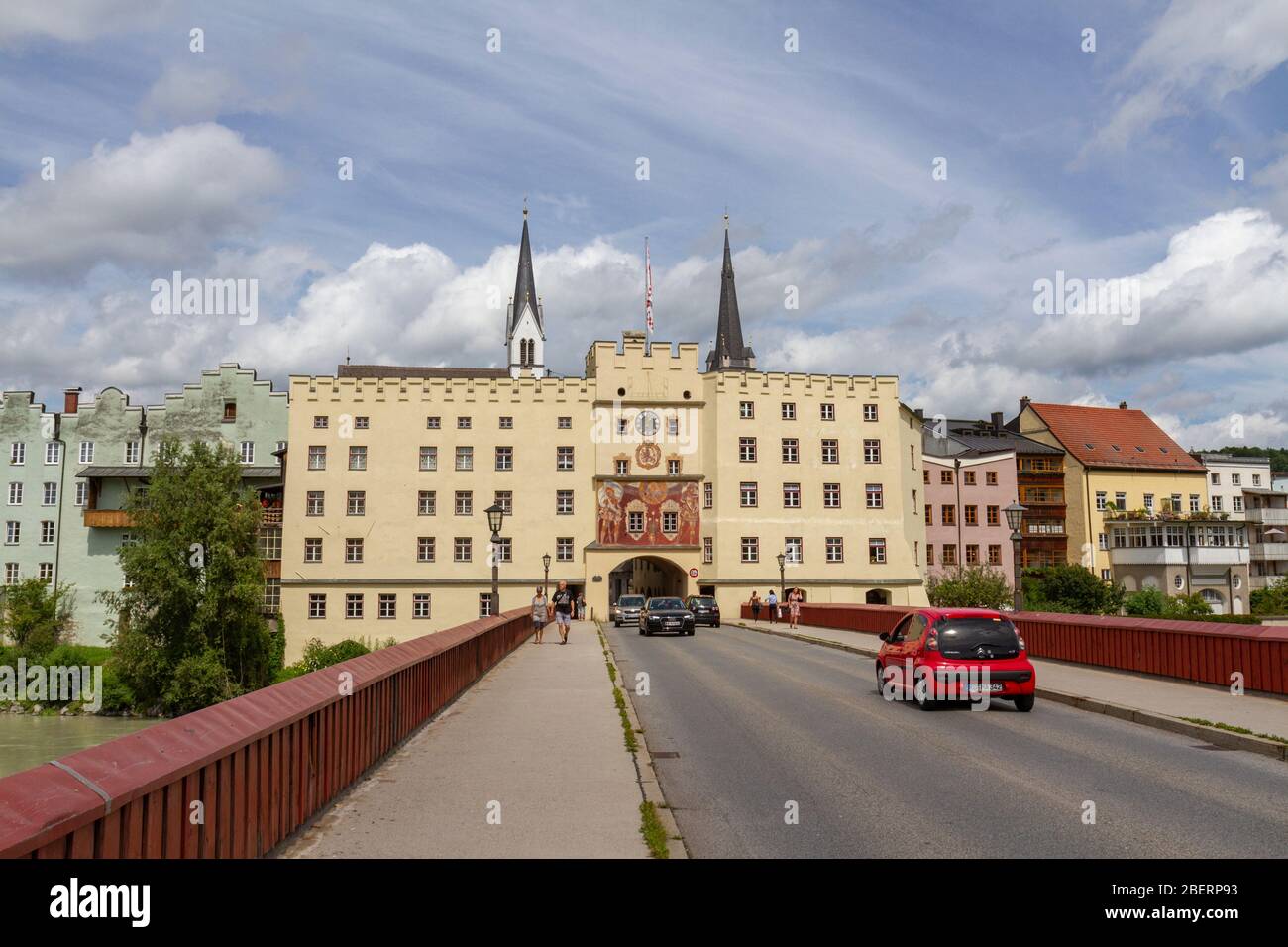 Town Gate (Bridge Gate or Brucktor Gate), one of the gateways to the ...