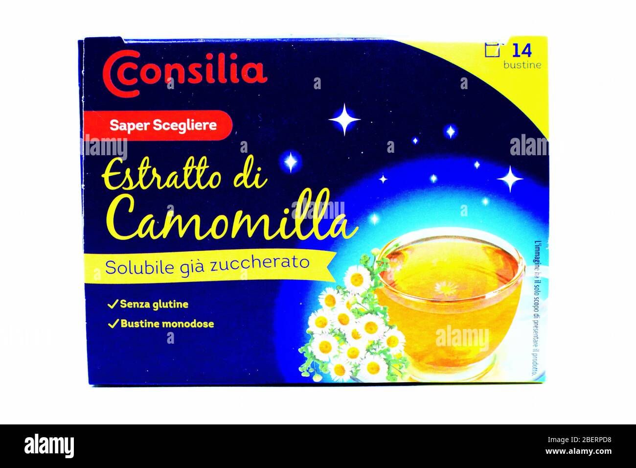 Chamomile packaging hi-res stock photography and images - Alamy