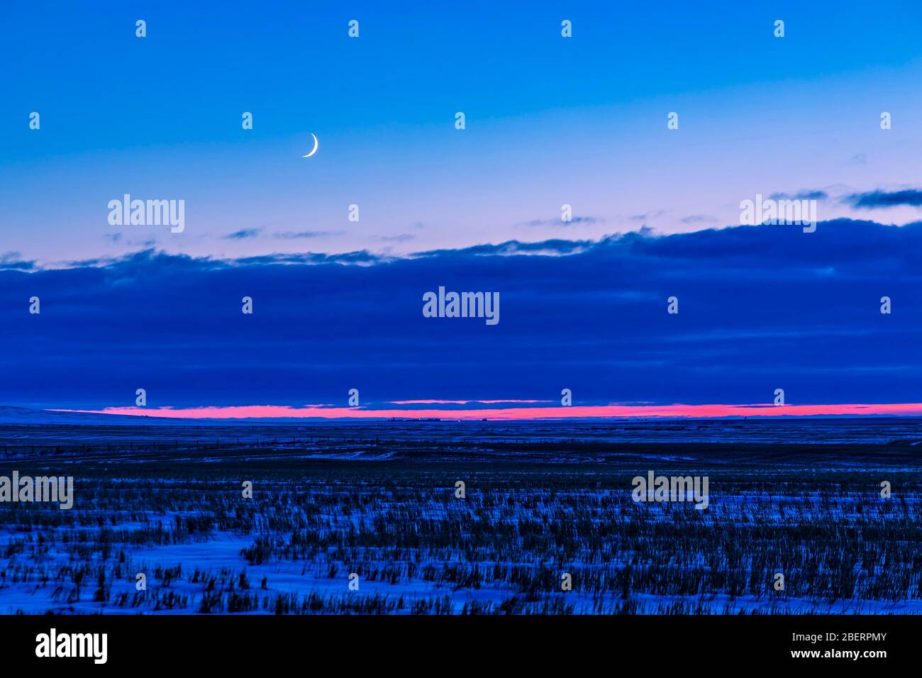 Moon night sky field hi-res stock photography and images - Alamy