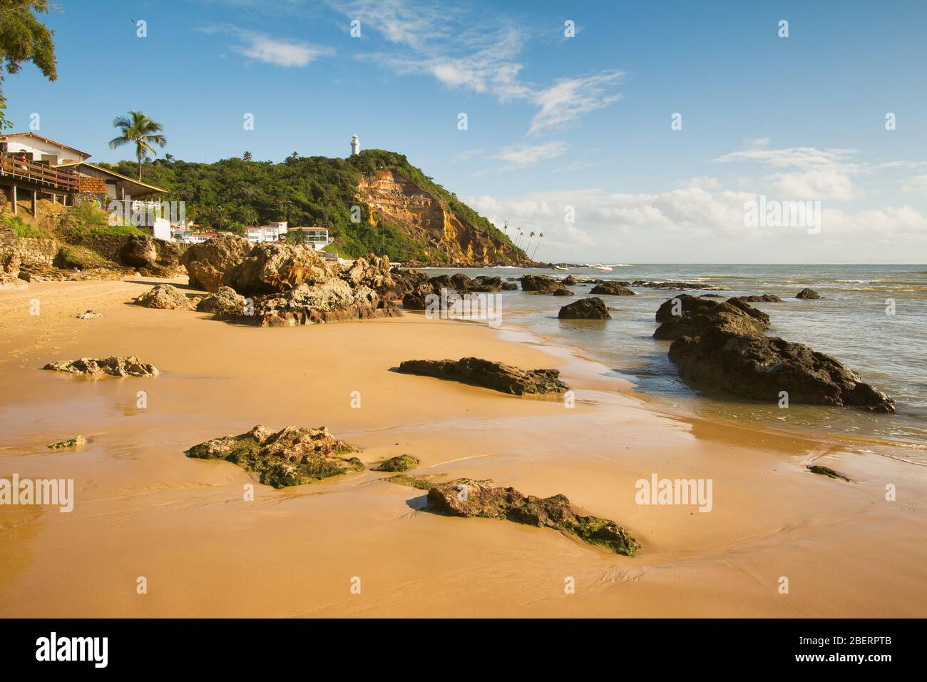 Morro de Sao Paulo Beach in Brazil, Bahia Stock Photo - Alamy