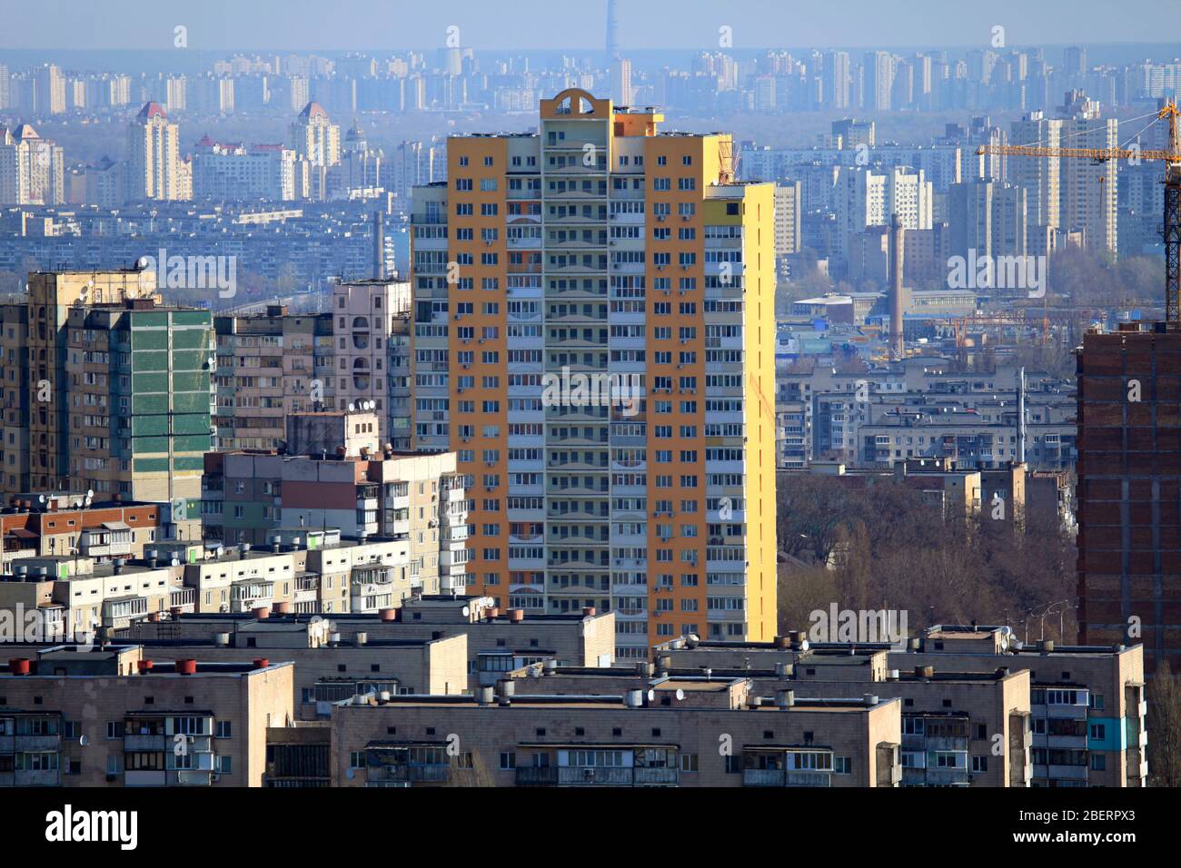 Kiev ukraine high rise apartment building hi-res stock photography and ...