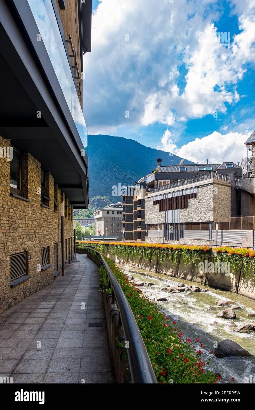 Andorra la vella snow hi-res stock photography and images - Alamy