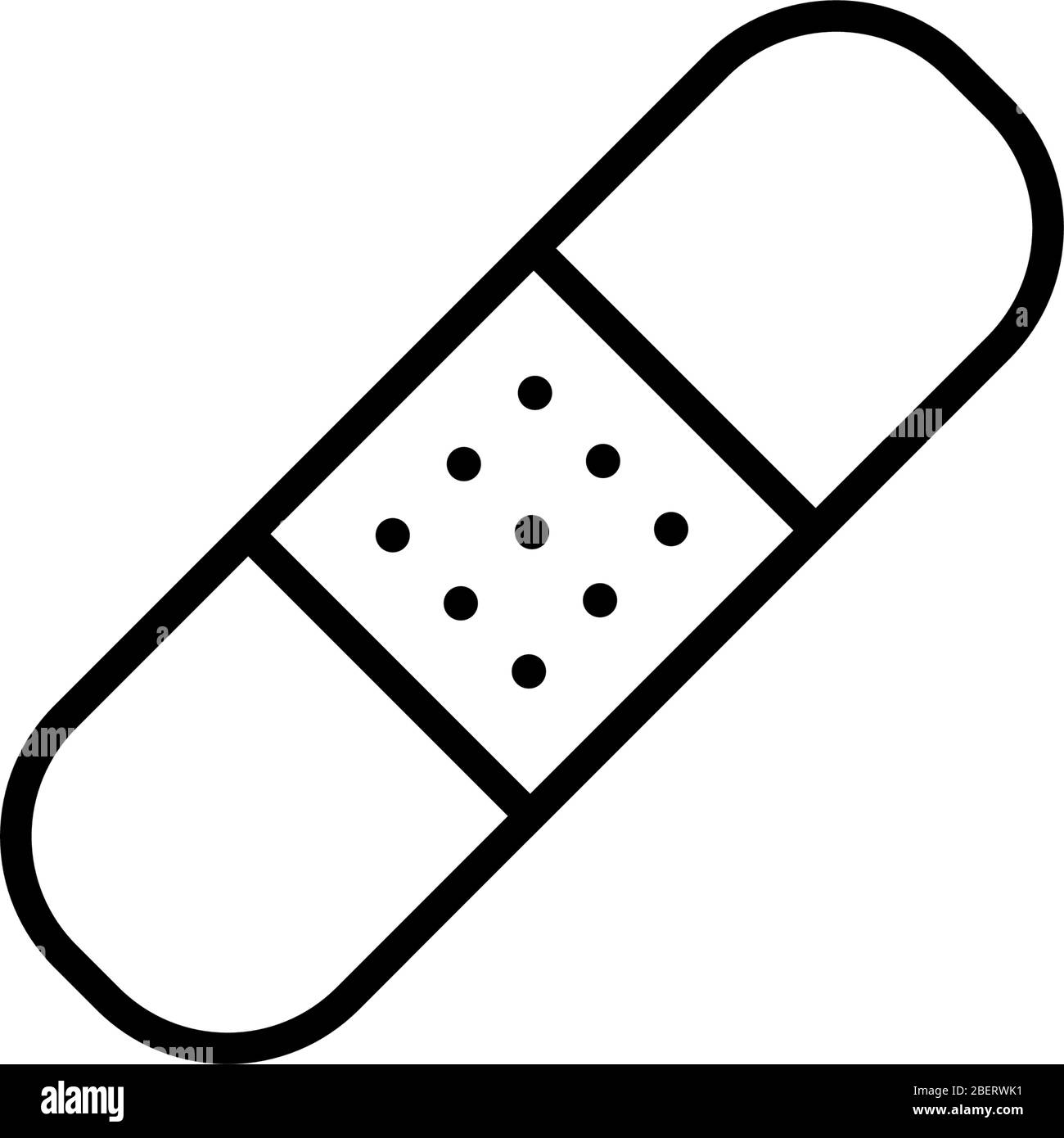 bandage icon vector outline design Stock Vector Image & Art - Alamy
