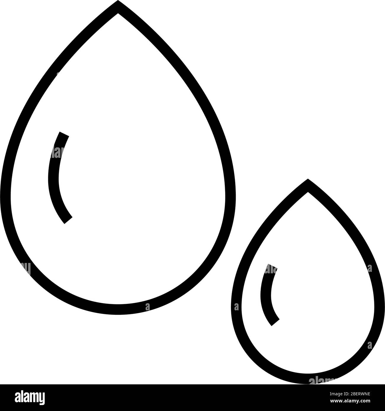 blood icon vector outline design Stock Vector Image & Art - Alamy
