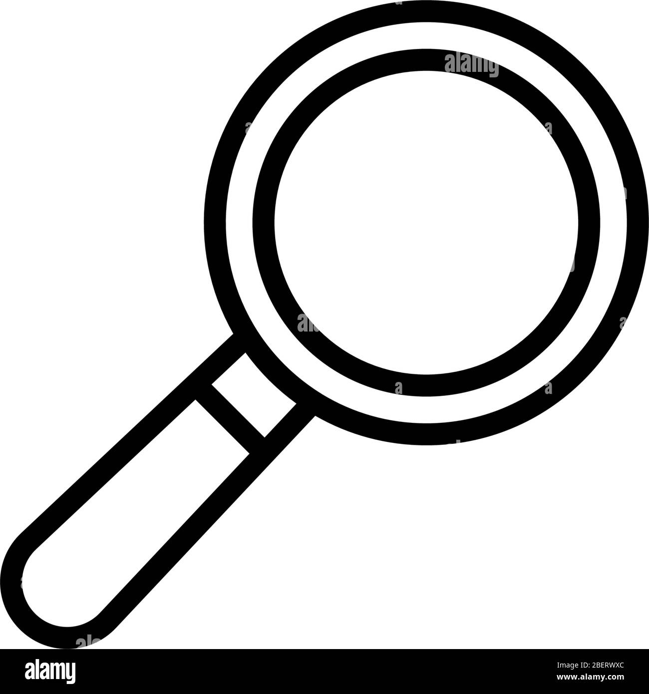 loup icon vector outline design Stock Vector Image & Art - Alamy