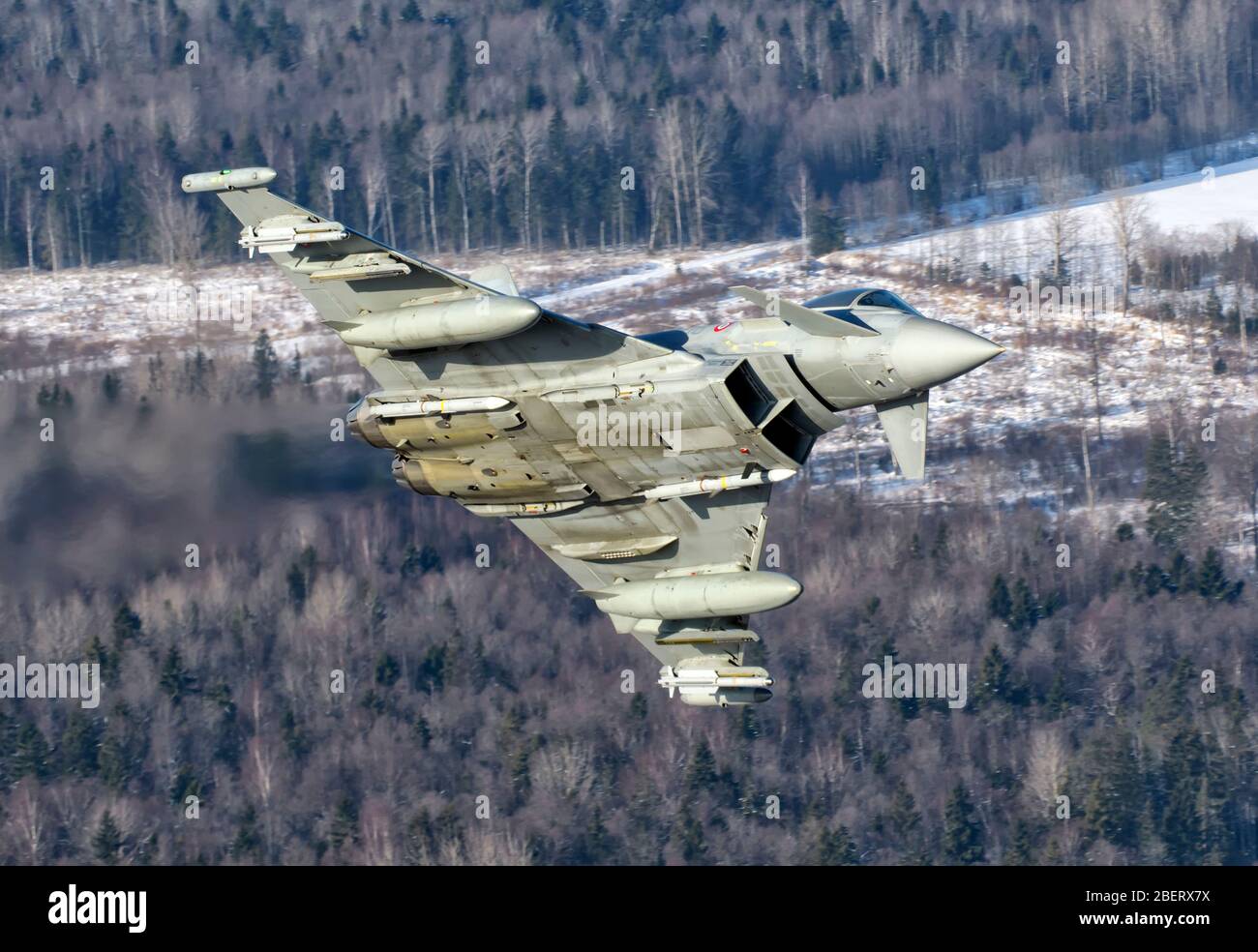 Italian Air Force Eurofighter Typhoon during NATO Baltic Air Policing ...