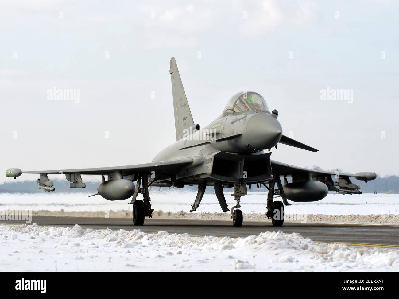 Italian Air Force Eurofighter Typhoon during NATO Baltic Air Policing ...