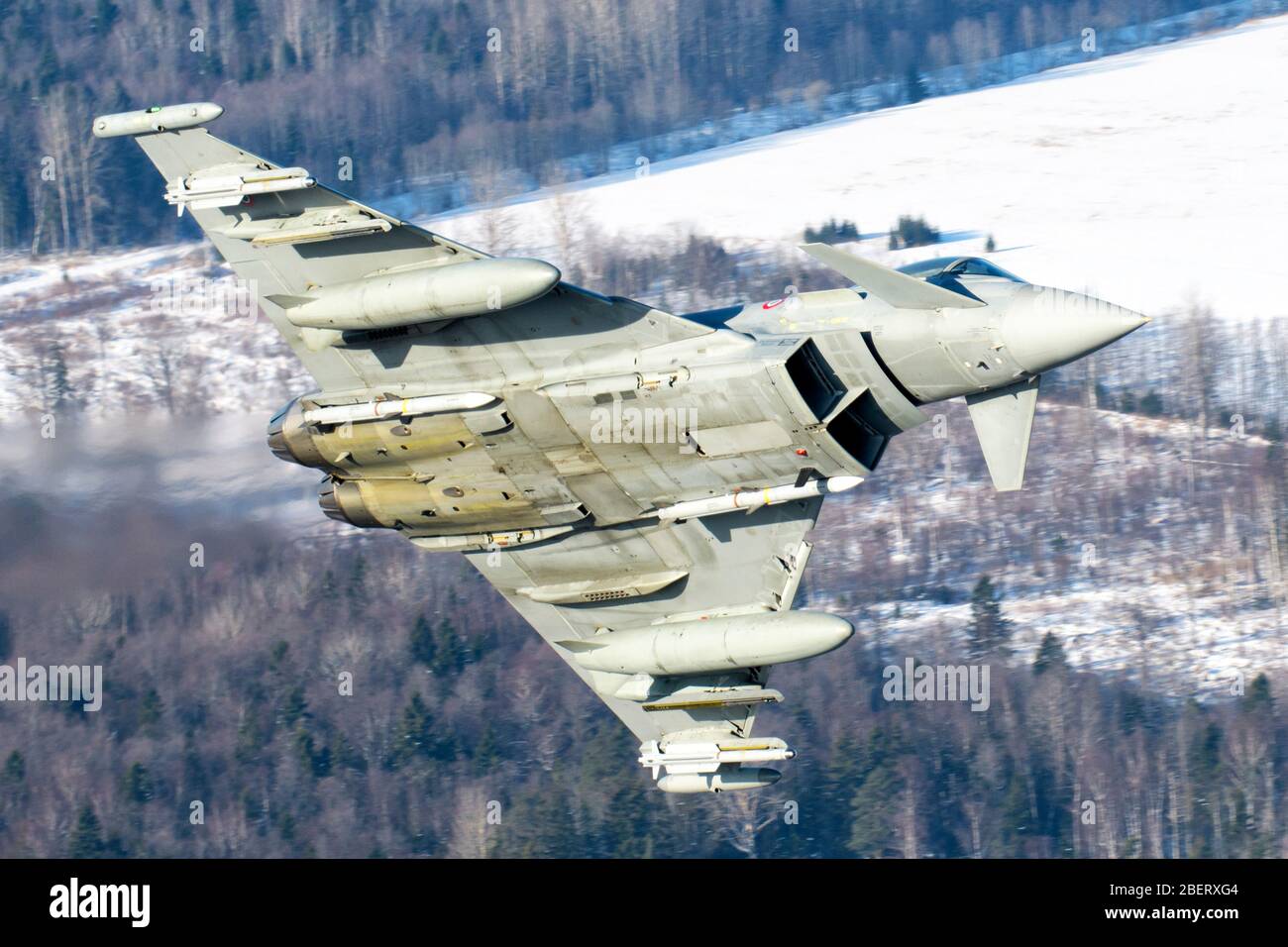 Italian Air Force Eurofighter Typhoon during NATO Baltic Air Policing ...