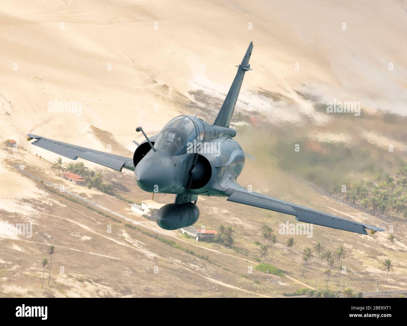 Peruvian Air Force Mirage-2000 during exercise Cruzex 2018, Brazil ...