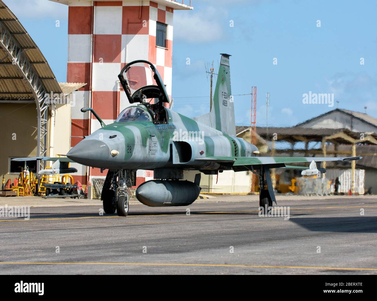 Brazilian Air Force F-5EM during exercise Cruzex 2018, Brazil Stock ...
