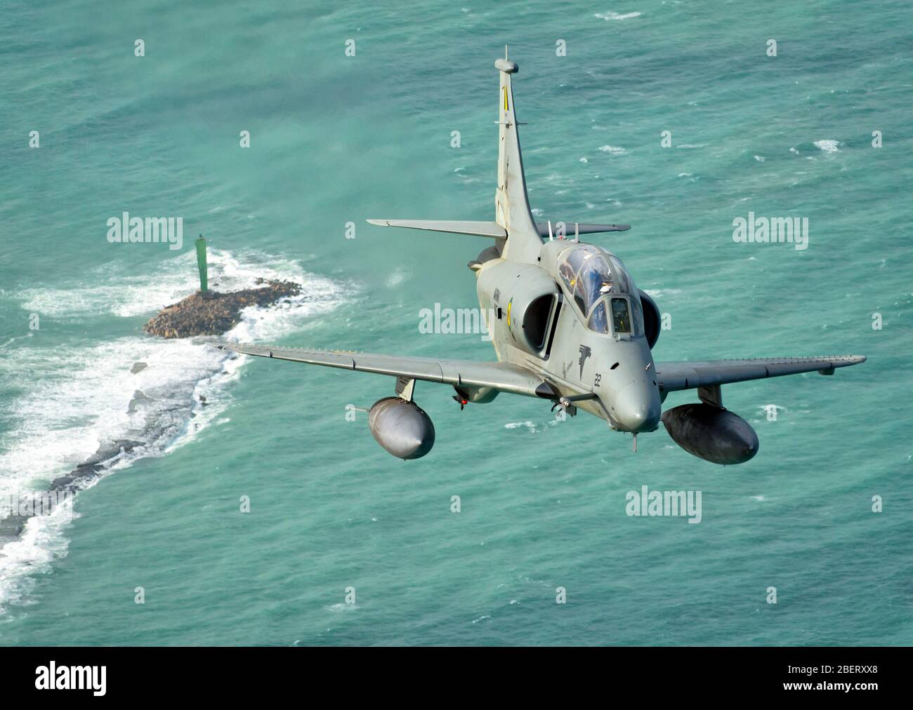 Brazilian Navy A-4 SkyHawk during exercise Cruzex 2018, Brazil Stock ...