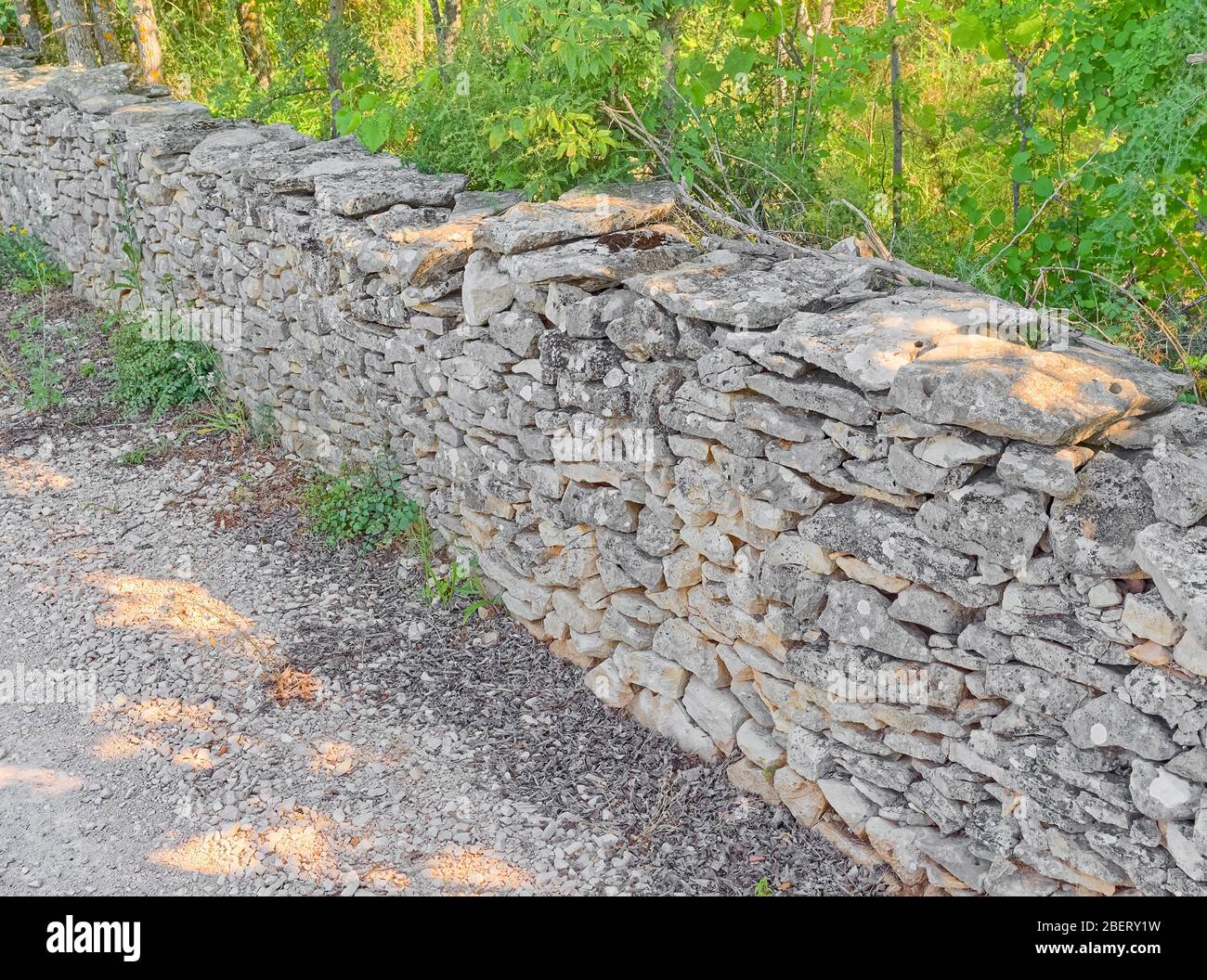 Drywall construction in the heart of Dalmatia, Croatia Stock Photo - Alamy