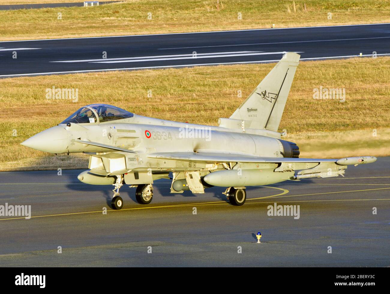 Italian Air Force Eurofighter Typhoon Stock Photo - Alamy