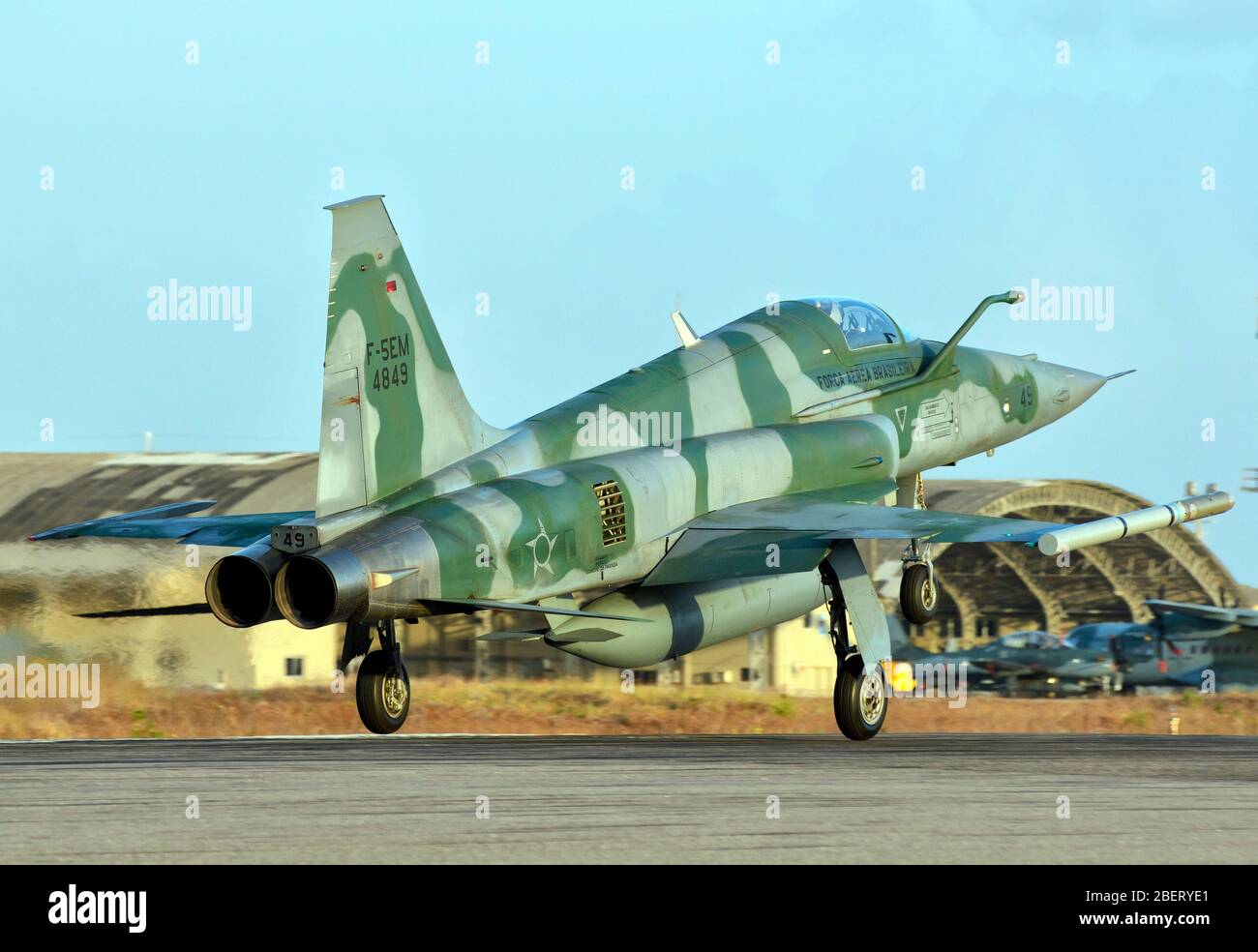 Brazilian Air Force F-5EM during exercise Cruzex 2018, Brazil Stock ...