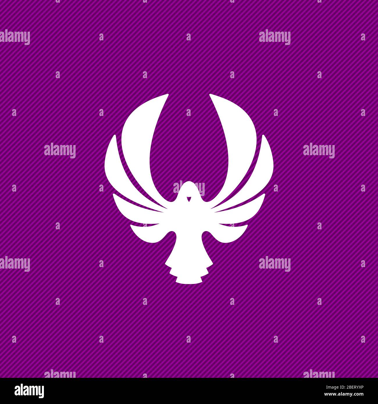 Dove, a symbol of peace and purity. The biblical symbol of the Holy ...