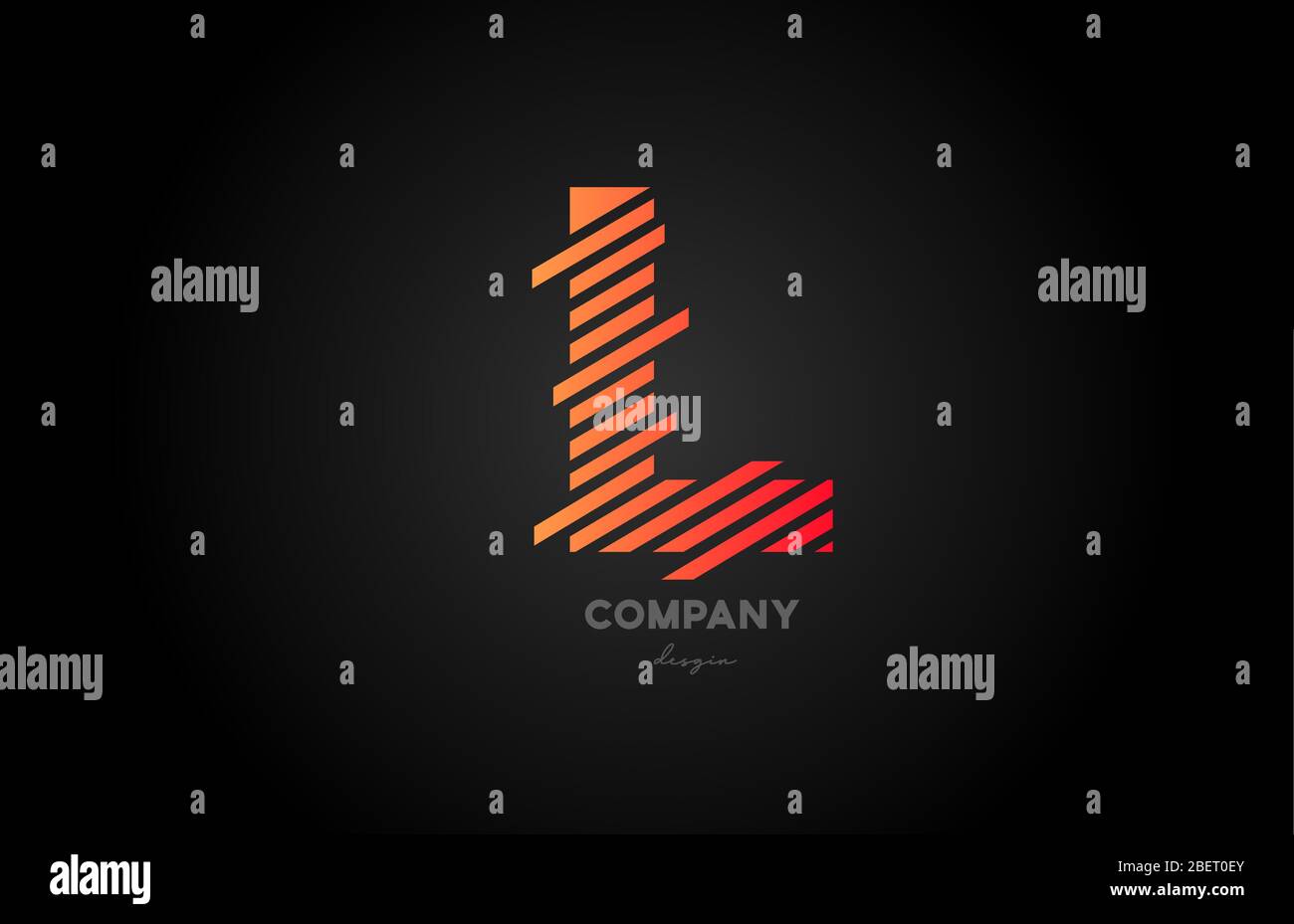 L orange Stock Vector Images - Alamy