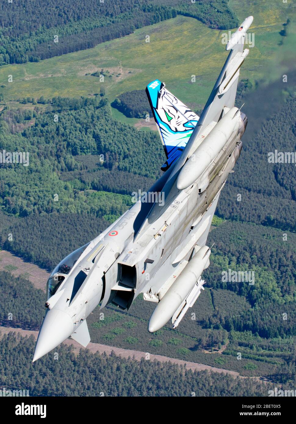 Italian Air Force Eurofighter during Exercise NATO Tiger Meet 2018 ...