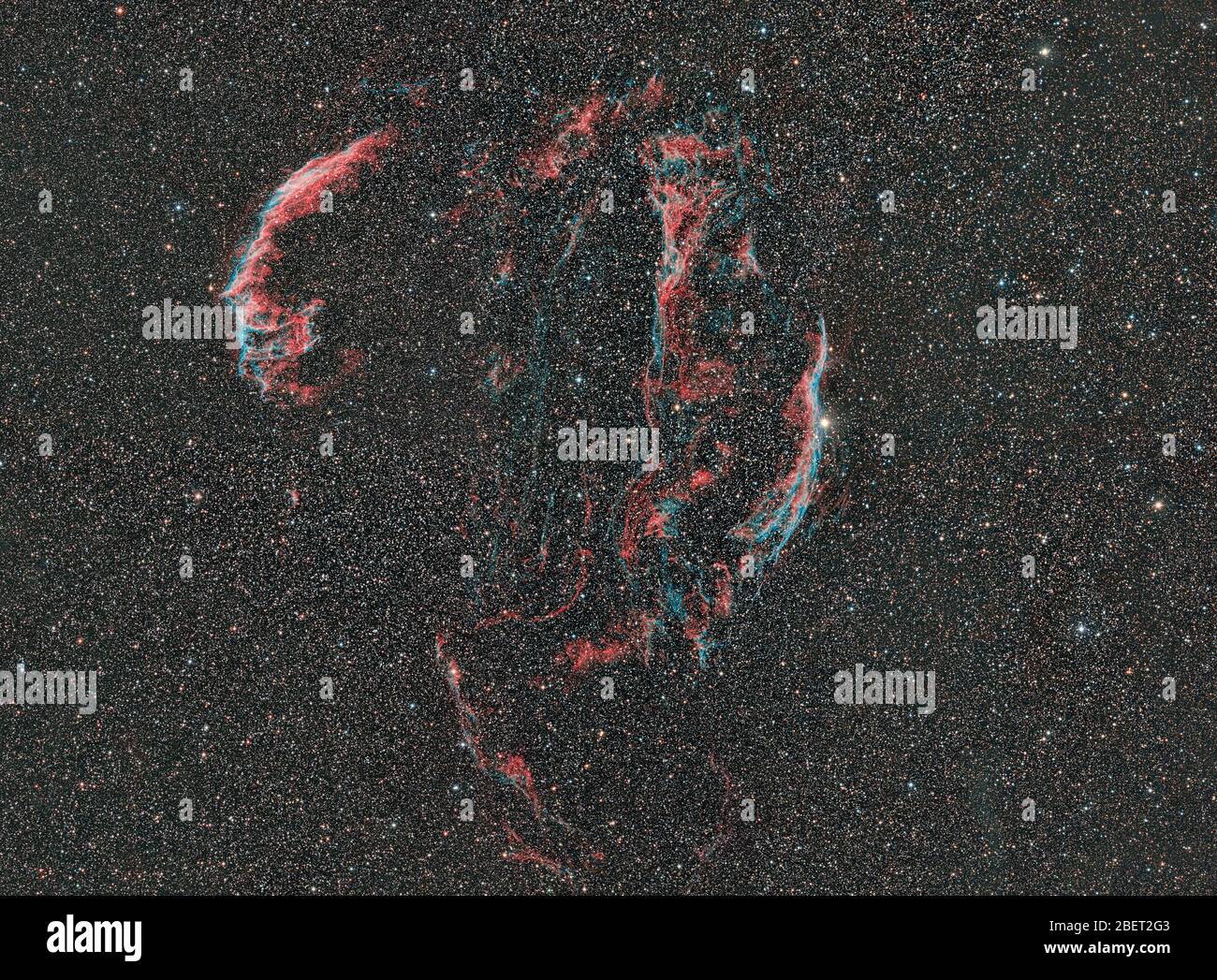 Complete Veil Nebula Stock Photo - Alamy