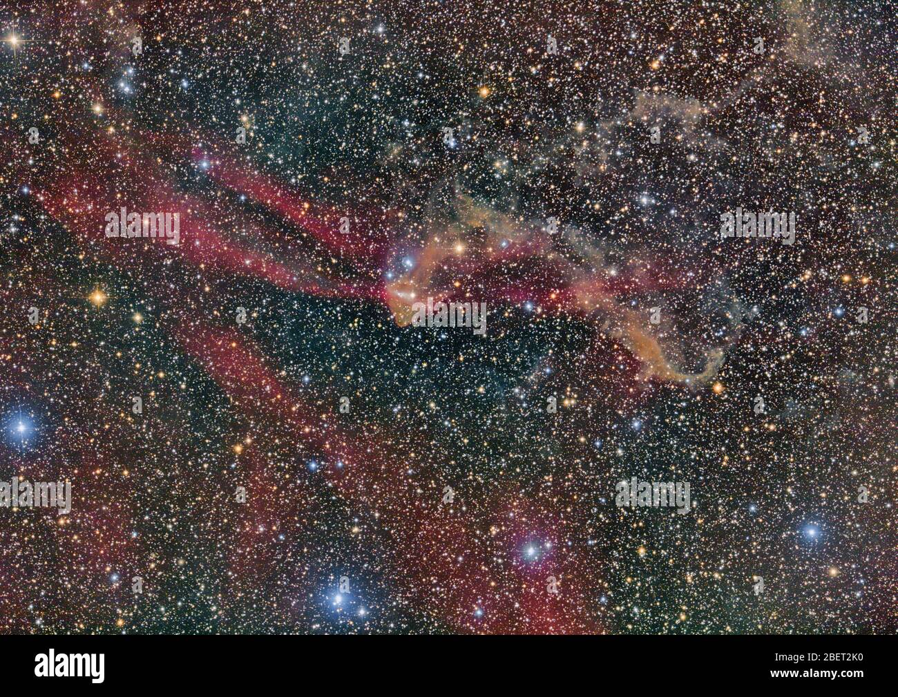 SH2-126 Nebula in Lacerta Stock Photo - Alamy