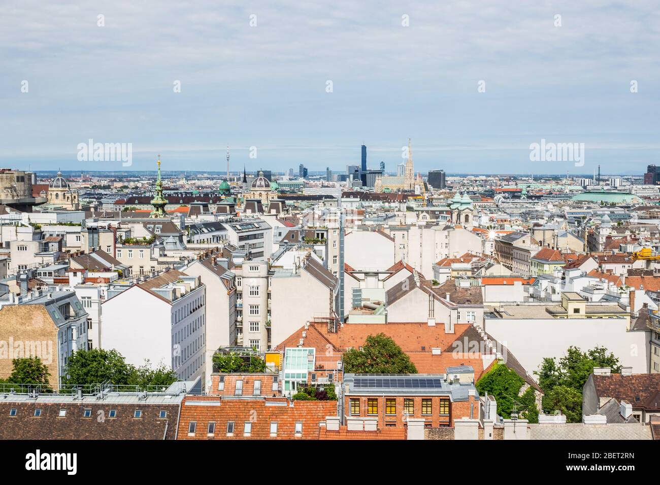 Panoramic view vienna on hi-res stock photography and images - Alamy