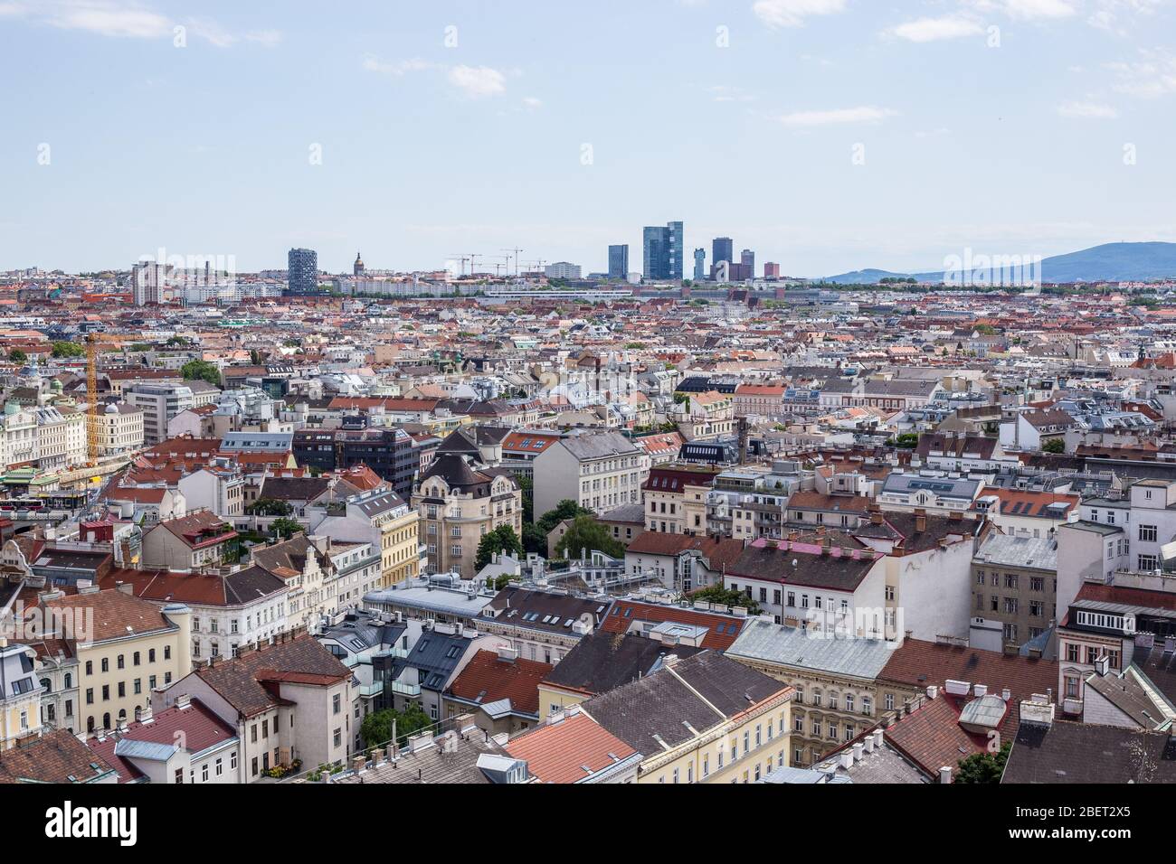 Vienna birds eye view hi-res stock photography and images - Alamy