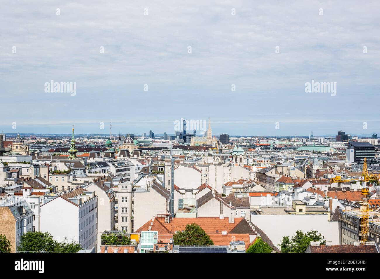 Panoramic view vienna on hi-res stock photography and images - Alamy