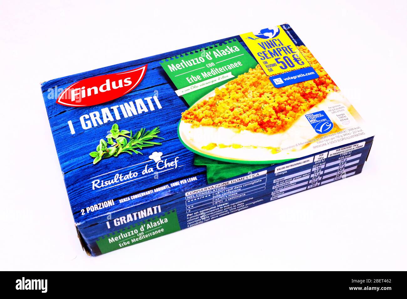 FINDUS Alaskan Cod. Findus is a frozen food brand of Nomad Foods Group ...