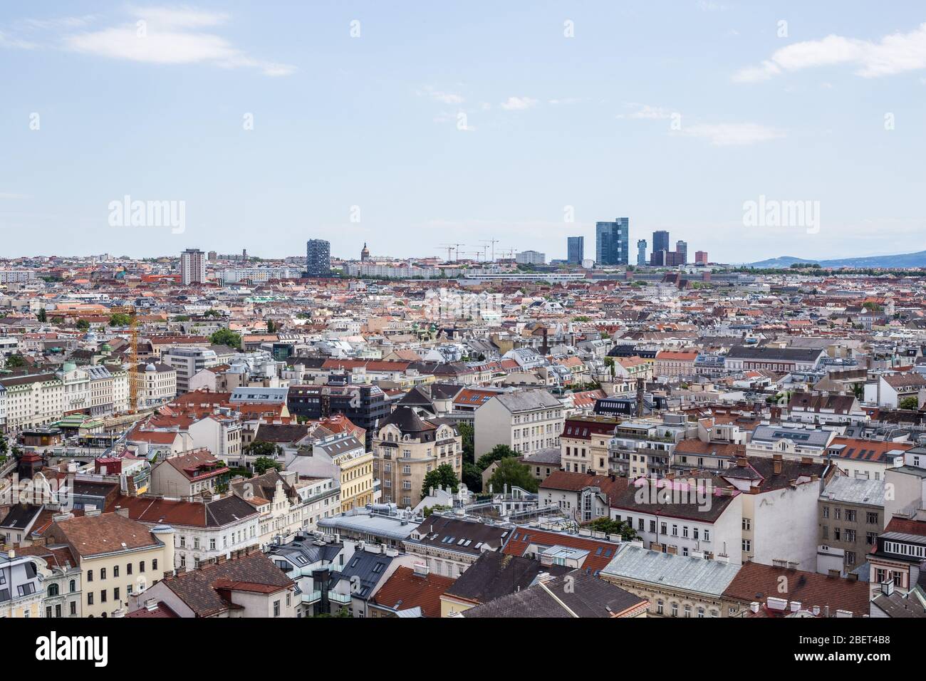 Vienna birds eye view hi-res stock photography and images - Alamy