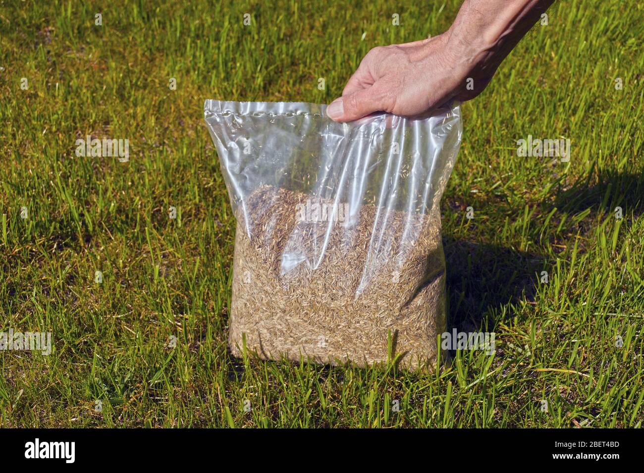 Grass seed bag hi-res stock photography and images - Alamy