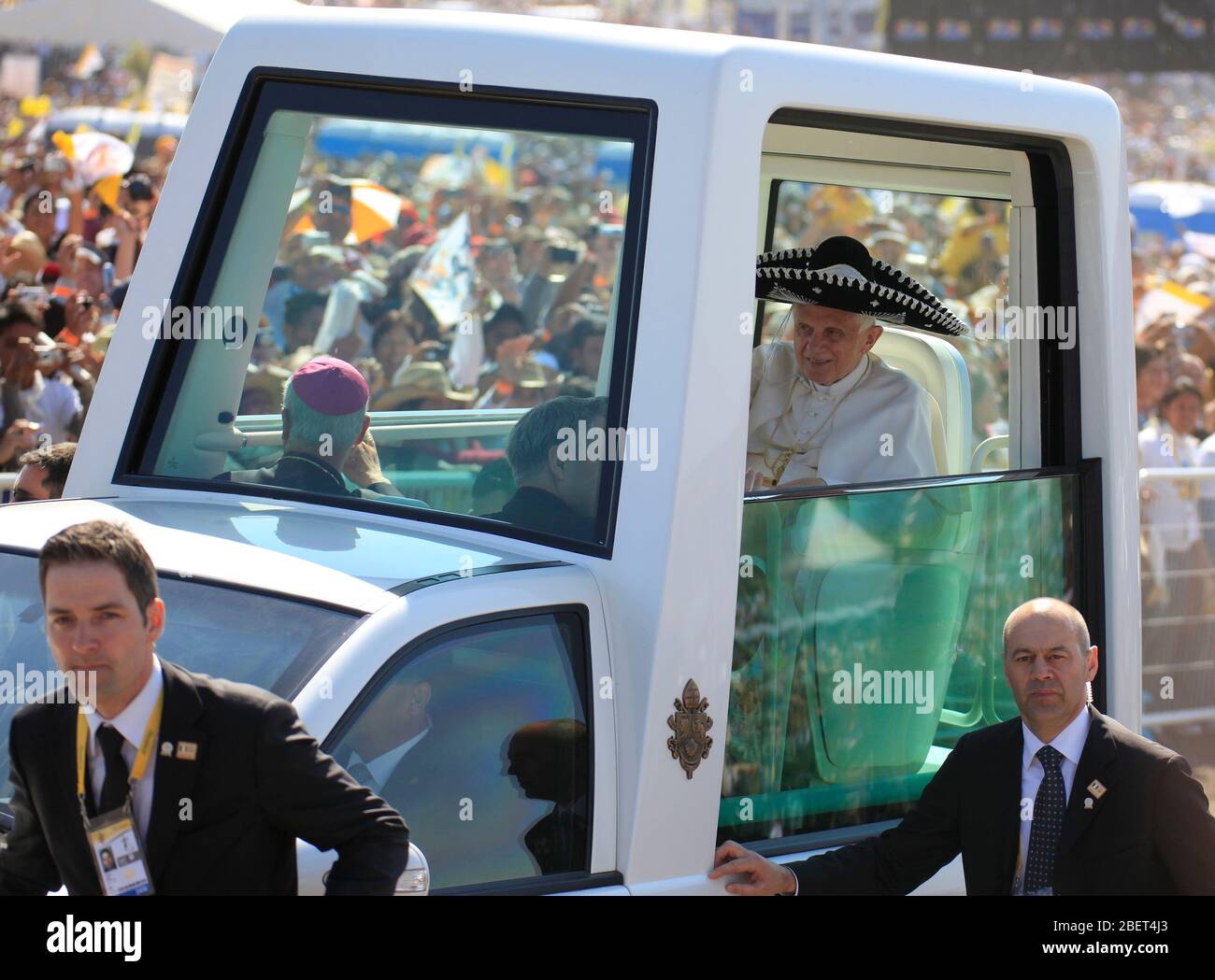 Pope Benedict visited some places in Guanajuato in his first stay on ...