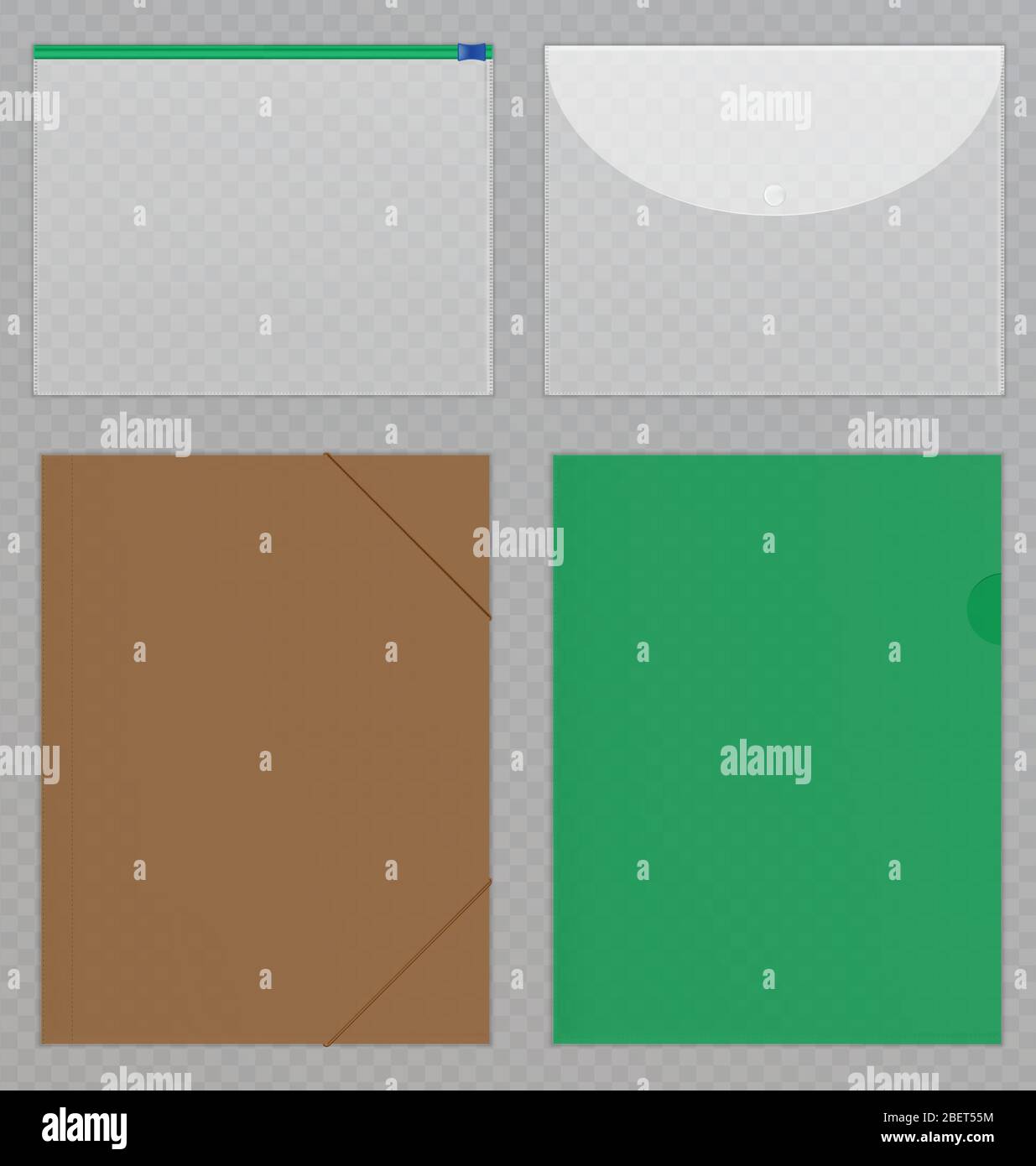 Transparent pocket folder hi-res stock photography and images - Alamy