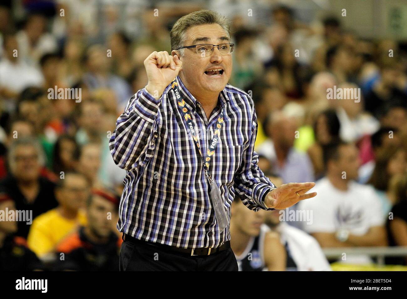Argentina's coach Julio Cesar Lamas during friendly match.July 22,2012 ...