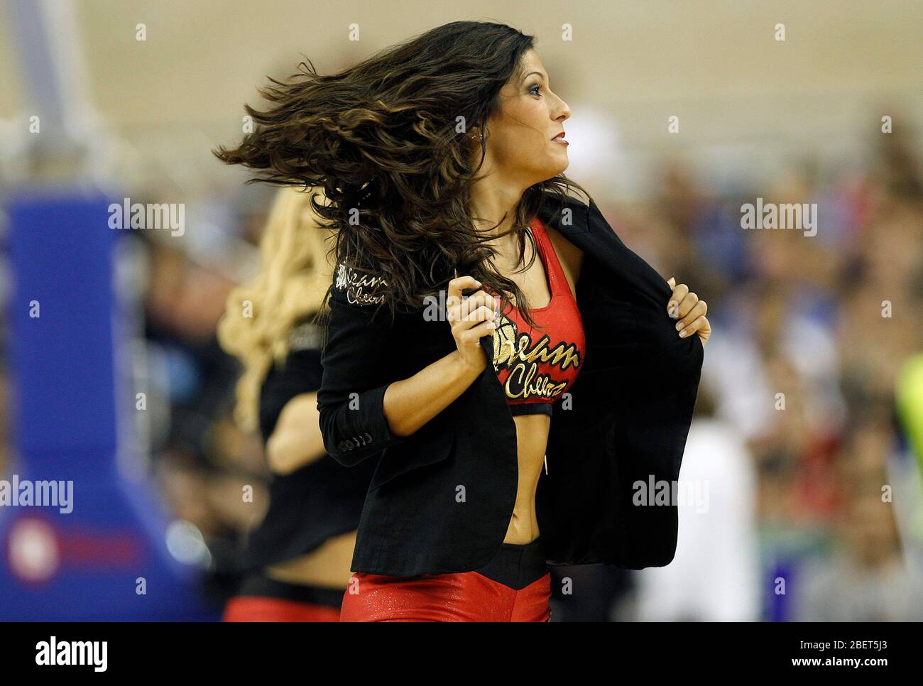 Cheerleaders during friendly match.July 22,2012. (ALTERPHOTOS/Acero ...