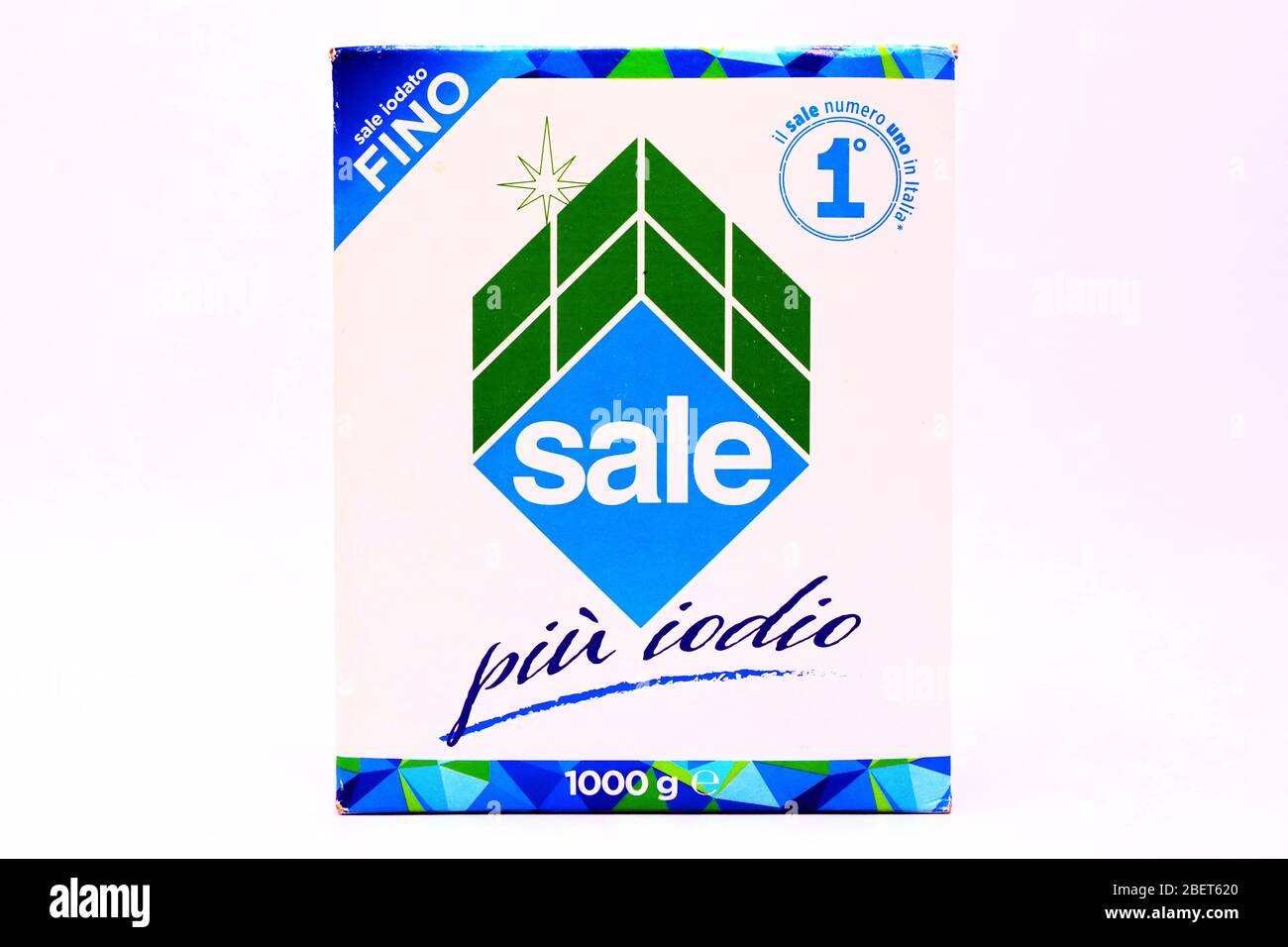 ITALKALI fine iodized SALT extracted from the saline deposits of ...