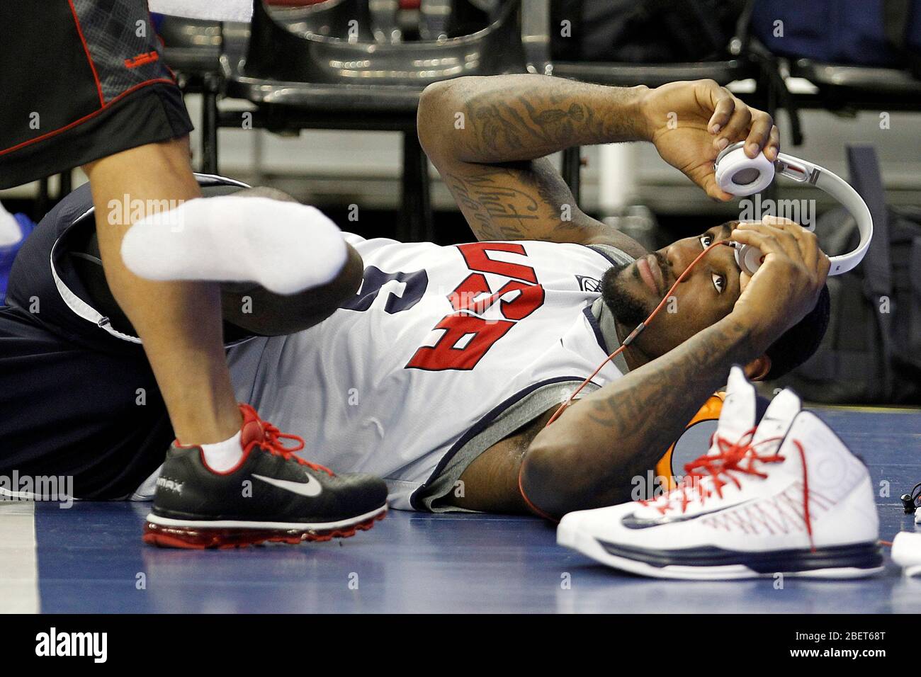 USA's LeBron James during training session.July 23,2012(ALTERPHOTOS ...