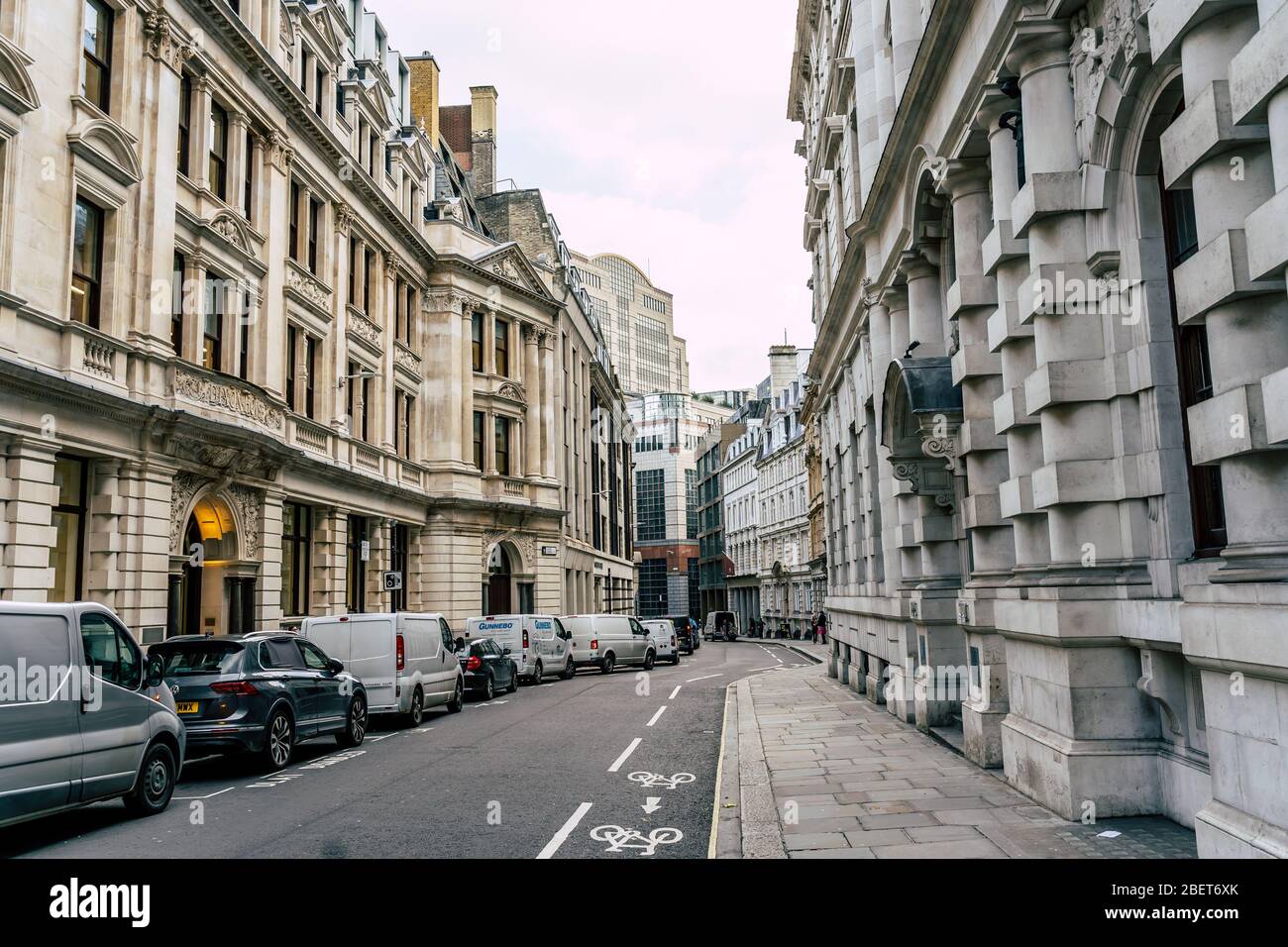 London office building skyscraper, Street view Stock Photo - Alamy