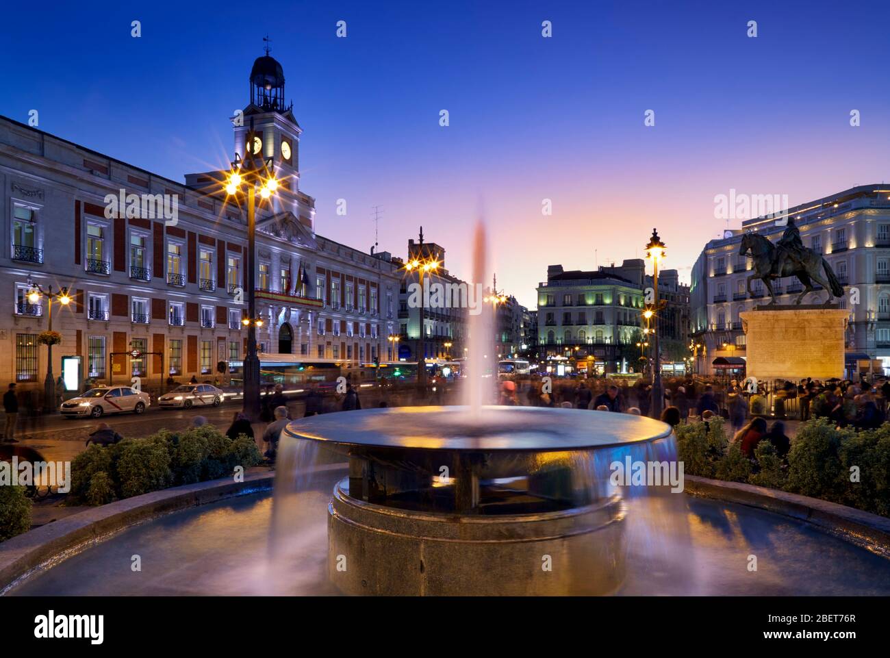 Puerta del Sol. Madrid, España Stock Photo - Alamy