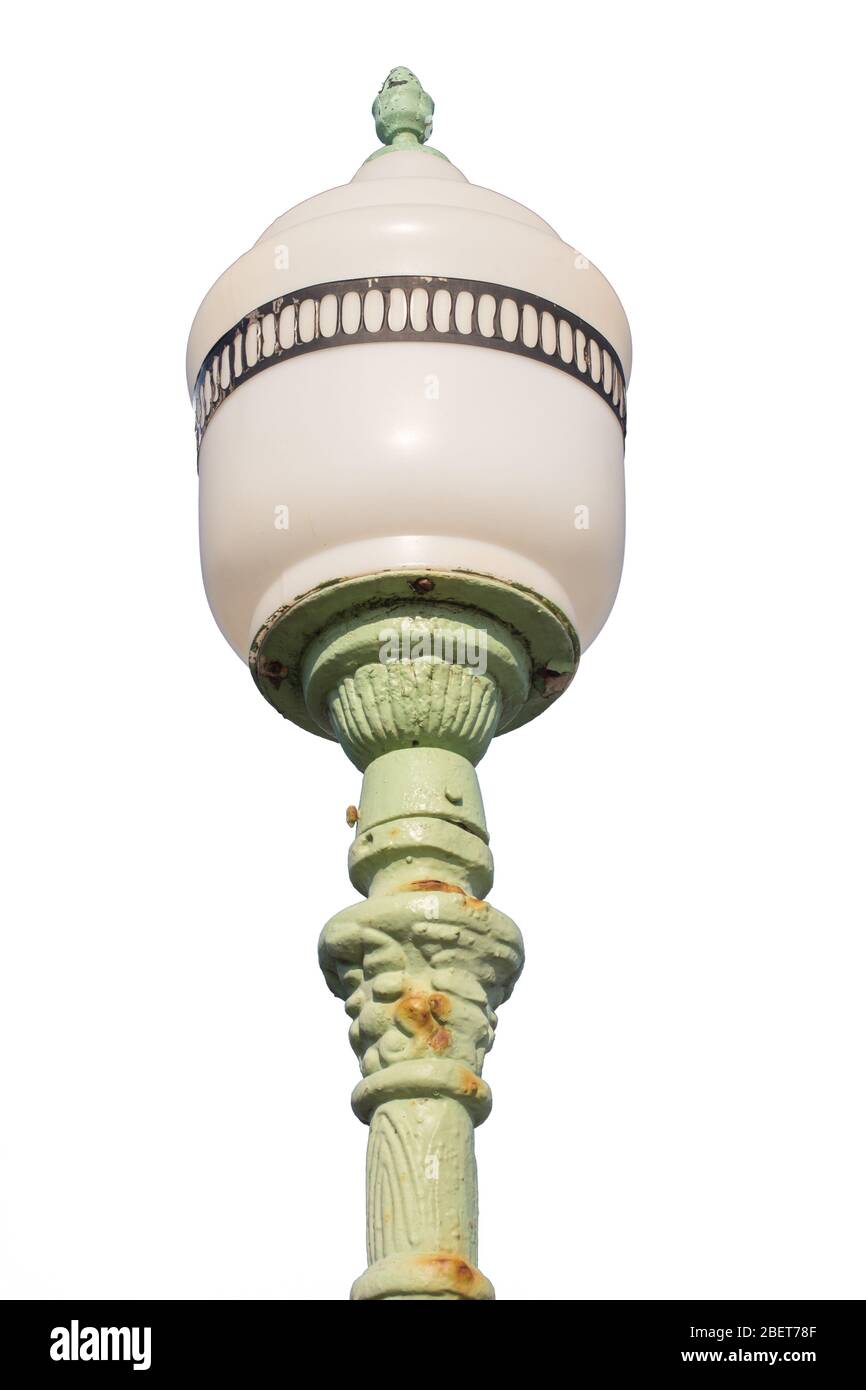 Old light pole hi-res stock photography and images - Alamy