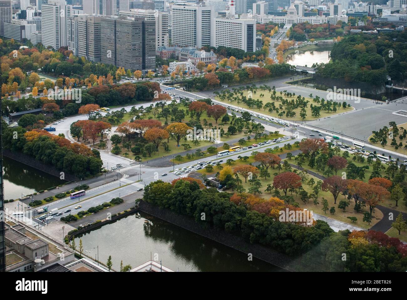 Tokyo City Cityscape Skyline Layout High Density 2 Chome-4-1 Marunouchi ...