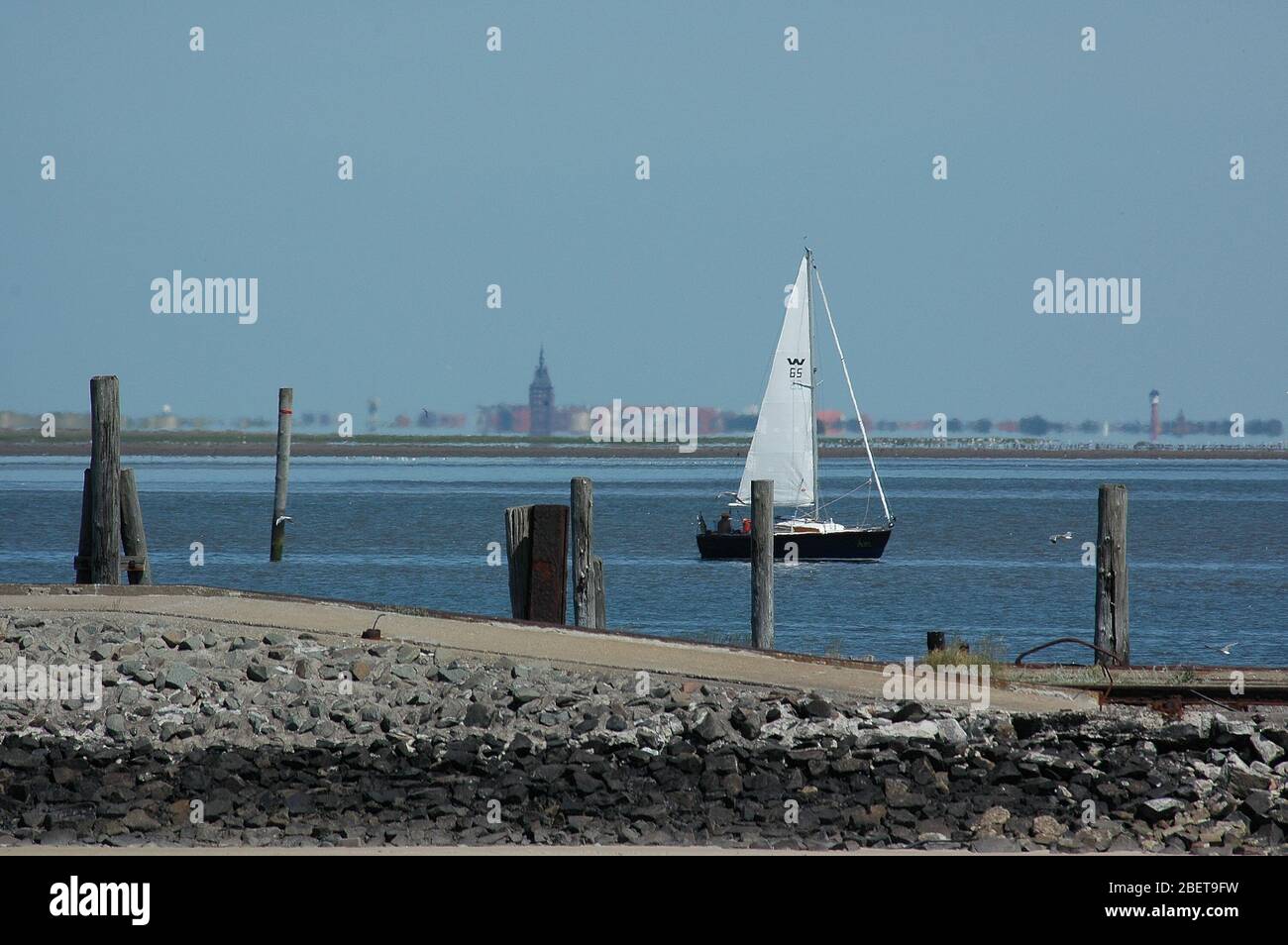Islands in the north sea Stock Photo - Alamy