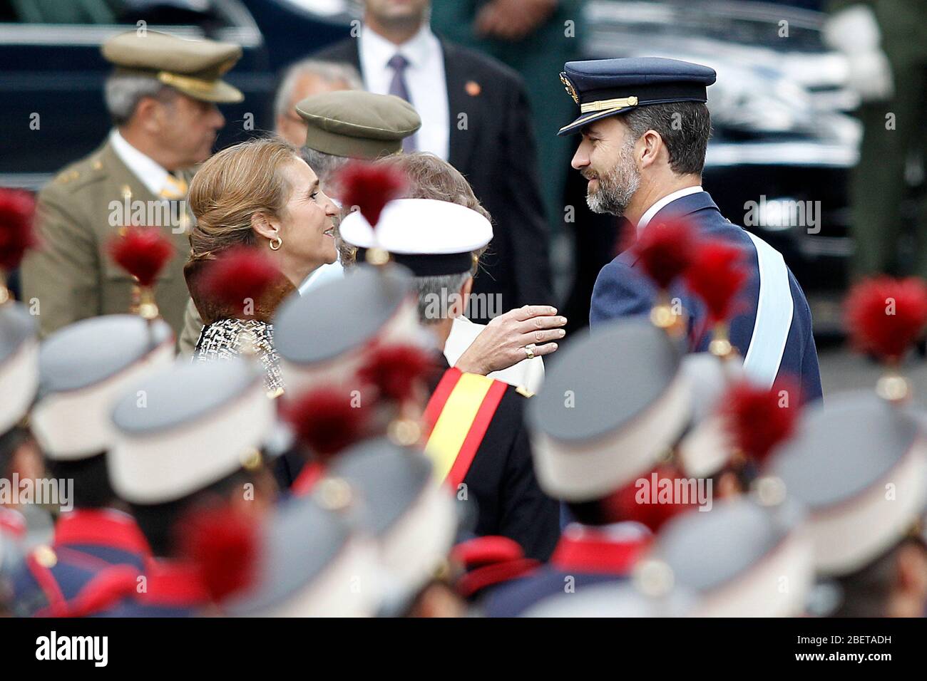 Infanta elena and prince felipe hi-res stock photography and images - Alamy