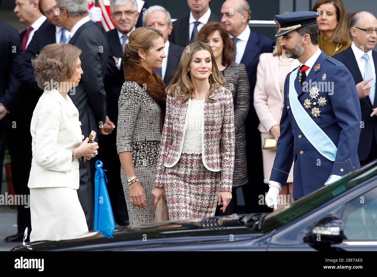 Infanta elena and prince felipe hi-res stock photography and images - Alamy