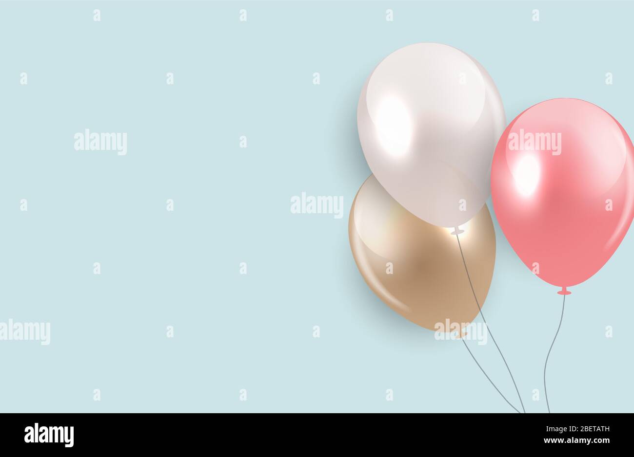 Abstract Happy Birthday Background Card Template Vector Illustration ...