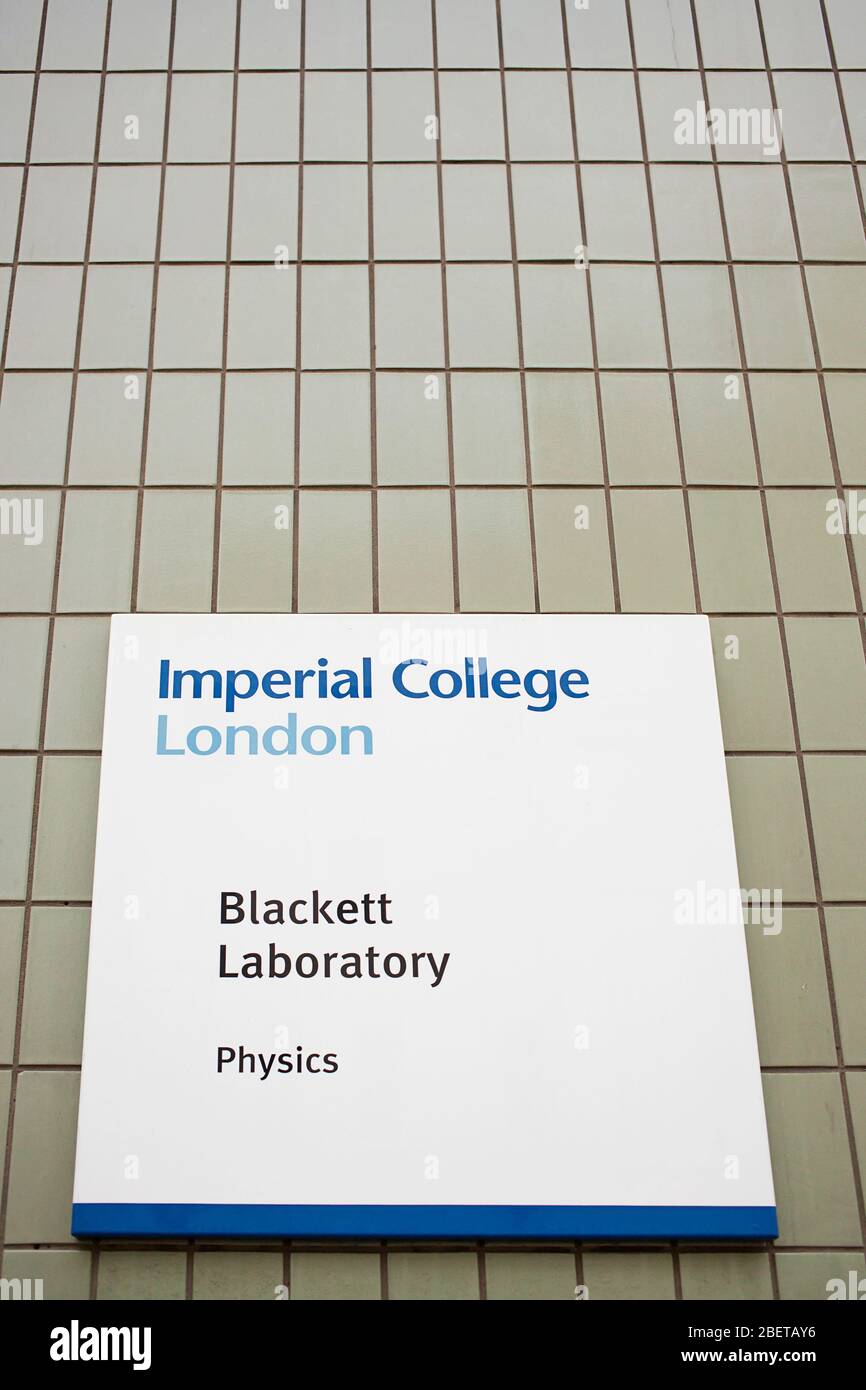 Imperial college blackett lab hi-res stock photography and images - Alamy