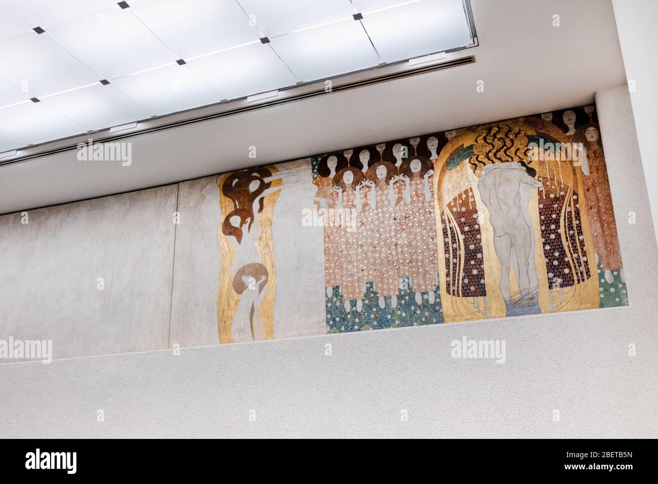 Gustav klimt beethoven frieze hi-res stock photography and images - Alamy