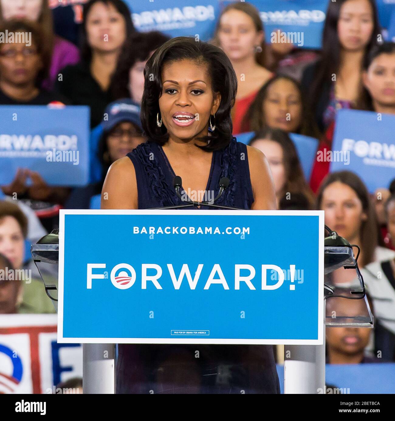 LAS VEGAS, NV - October 26: Michelle Obama speaks t Grassroots ...