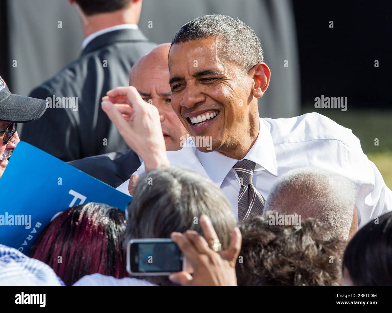 LAS VEGAS, NV - November 1: President Barack Obama pictured at Eva ...