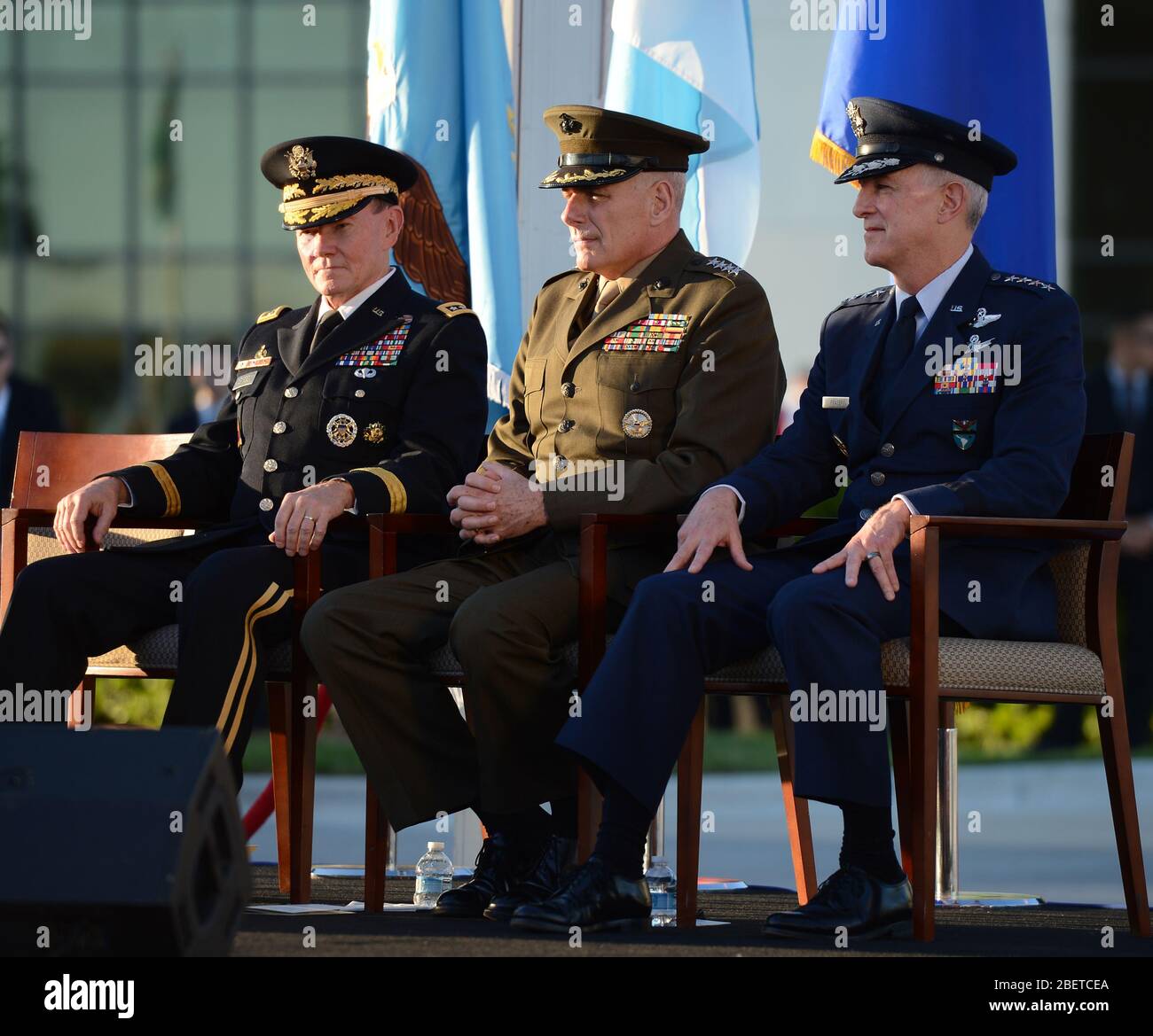 MIAMI, FL - NOVEMBER 19: General Martin E. Dempsey Chairman, Joint ...