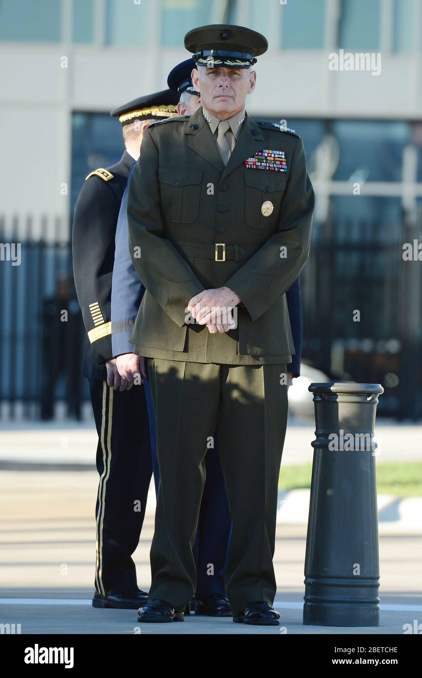 MIAMI, FL - NOVEMBER 19: incoming commander General John F. Kelly USMC ...